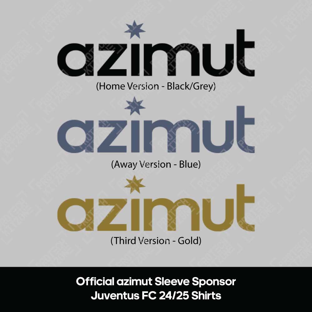 Azimut (Official Juventus FC 2024/25 Sleeve Sponsor)